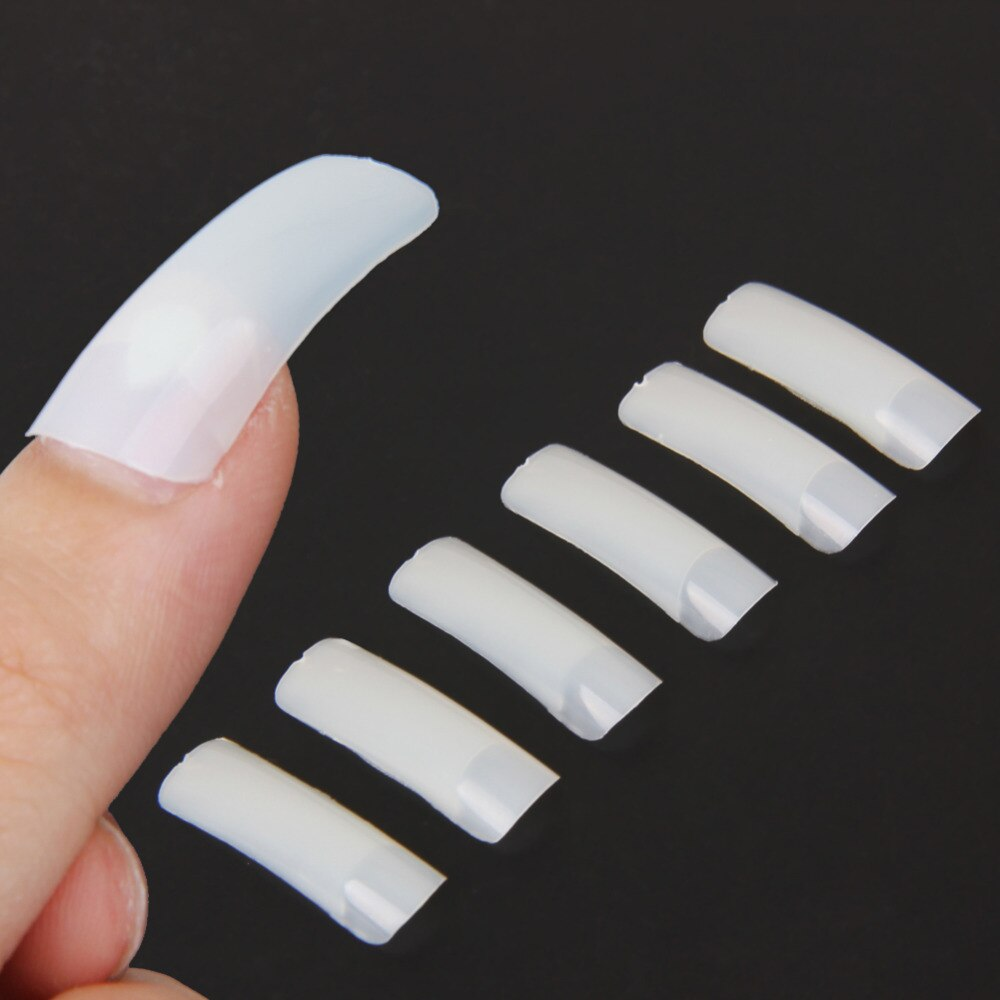 Set 500buc Tipsuri Unghii cu Bordura Salon | NailsUp.ro