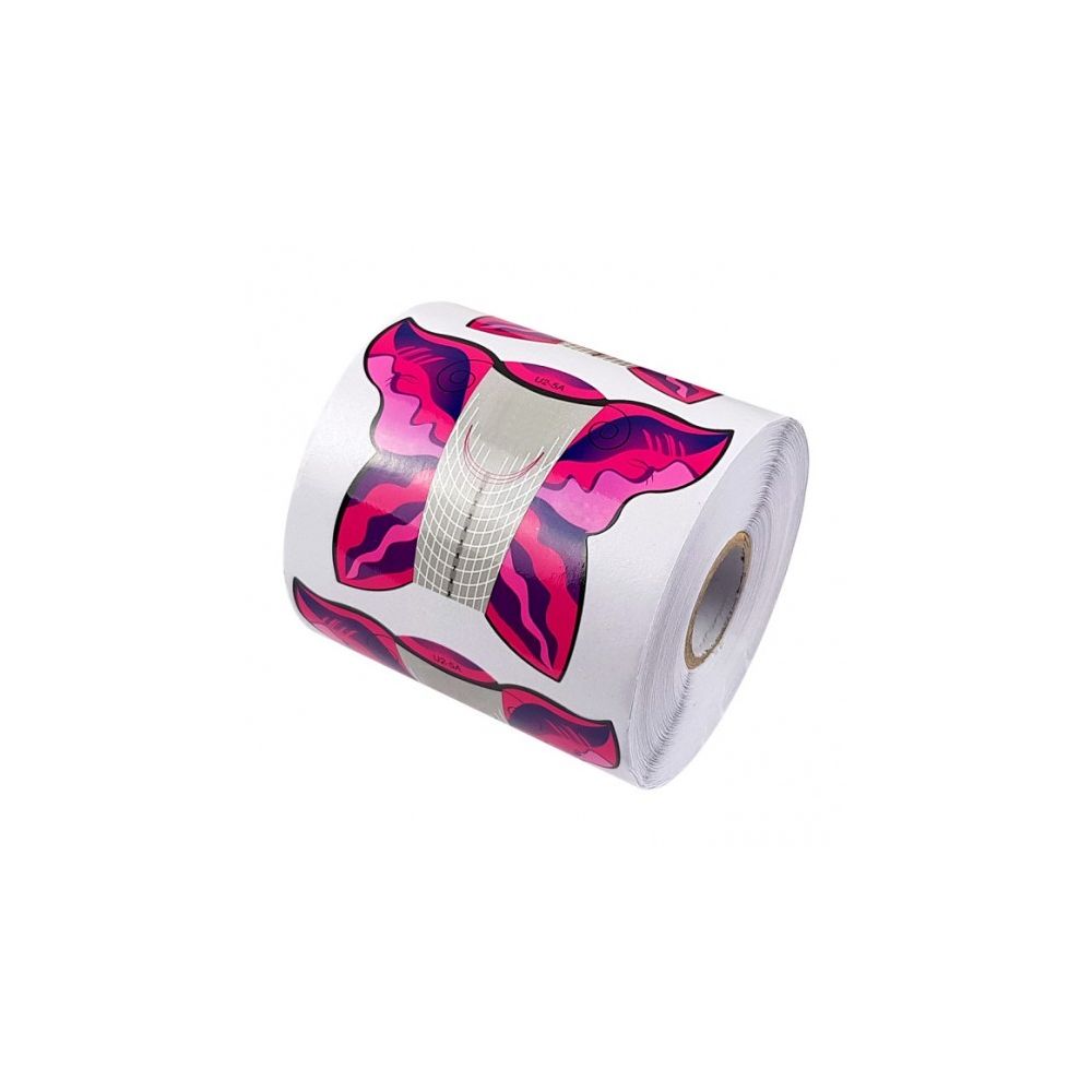 Set 50 buc sabloane fluture roz manichiura | NailsUp.ro