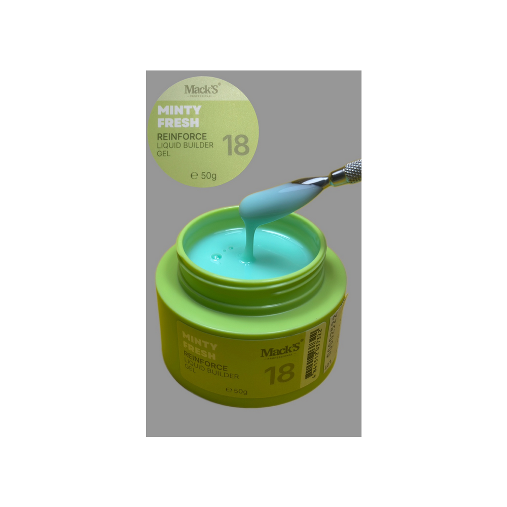Gel UV 18 Reinforce Minty Fresh 15g | NailsUp.ro