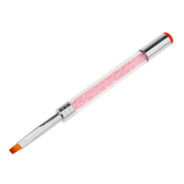 Pensula Unghii Dubla Gel Cu Stampila Silicon | NailsUp.ro