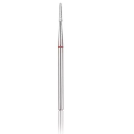 Cap freza Carbid HEAD con ritunjit rosu L-8,0 mm HBC-198RD.023 | NailsUp.ro
