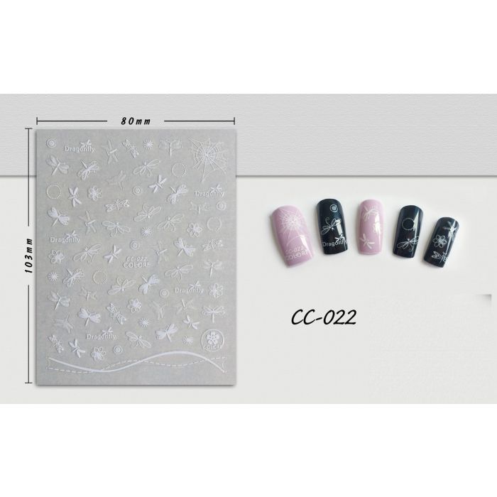 Sticker Unghii - CC022 | NailsUp.ro