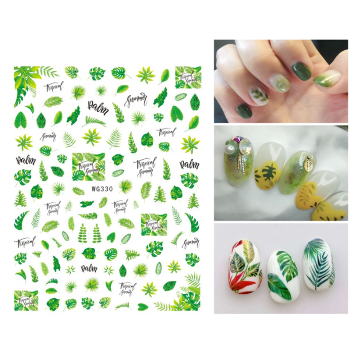 Sticker Unghii - WG330 | NailsUp.ro